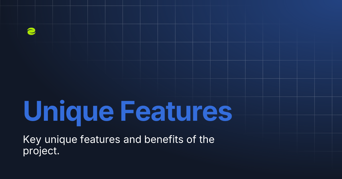 Unique Features | eesee